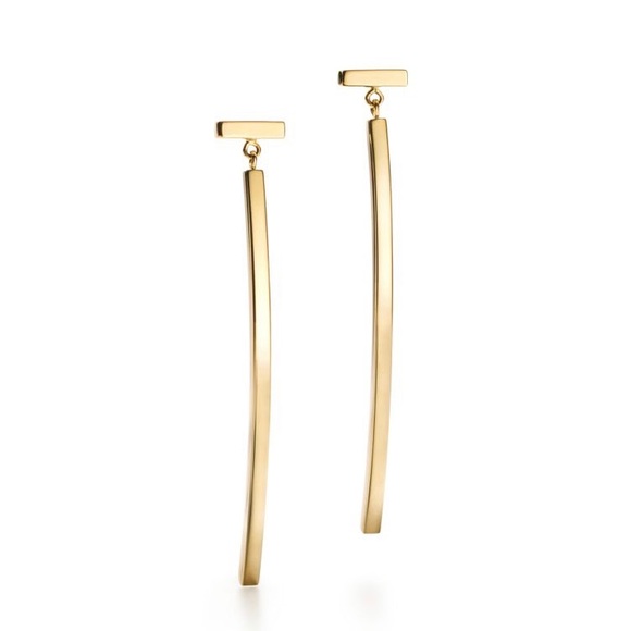 Tiffany & Co. | Jewelry | Tiffany Co T Bar Earrings 8k Gold | Poshmark
